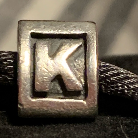 Pandora | Jewelry | Pandora Alpha Letter K Charm | Poshmark